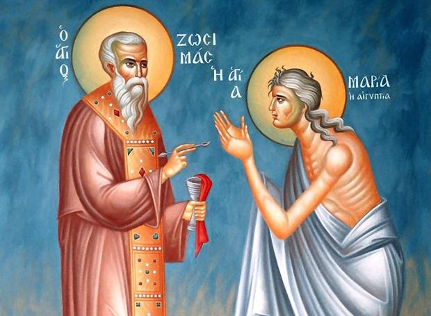 ΟΣΙΑ ΜΑΡΙΑ Η ΑΙΓΥΠΤΙΑ - ΙΕΡΑ ΜΗΤΡΟΠΟΛΙΣ ΚΑΙΣΑΡΙΑΝΗΣ ΒΥΡΩΝΟΣ ΚΑΙ ΥΜΗΤΤΟΥ